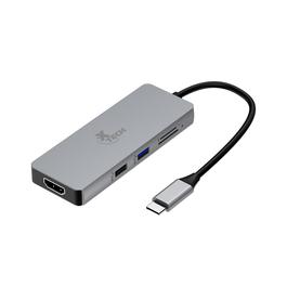 Adaptador 5 En 1 Xtech Usb-C Xtc-564 Negro| Tai Loy