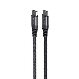 Cable De Datos Havit Cb6010 Tipo C A C 1.2M Negro| Tai Loy