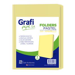 File Manila A4 Amar Pastel Grafip Pqtx25
