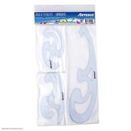 Juego de curvígrafos Artesco 3 piezas | Tai Loy