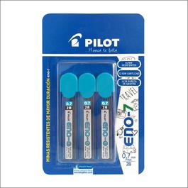 Minas PILOT 2B 0.7 mm Eno-7 X 3 und | tailoy.com.pe