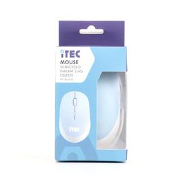 Mouse Inalámbrico Itec 2.4G Celeste| Tai Loy