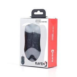 Mouse Raven Usb Con Cable Negro | Tai Loy