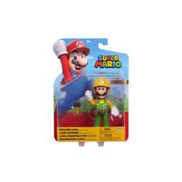 Figura Luigi Constructor Nintendo 10.5cm W32 | tailoy.com.pe