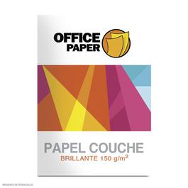Papel Laser Brillant A4 25H 150Gr Office
