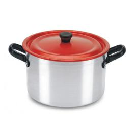 Perol Aluminio RECORD Tapa Color N°20 (4.1 Lt) | tailoy.com.pe