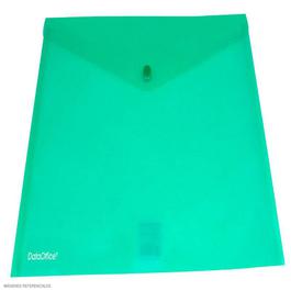 Porta Documentos DATA OFFICE A4 Verde Con Broche | tailoy.com.pe