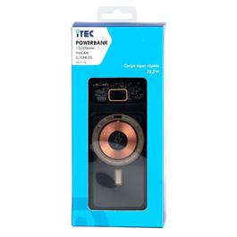 Batería Externa ITEC 10000 Mah Carga Rápida 22.5W Inalámbrica Con ...
