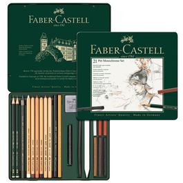 Set Pitt Faber-Castell Monochrome X 21 Piezas