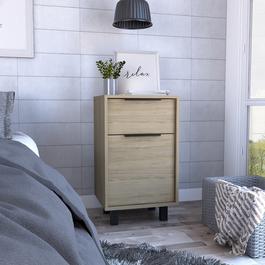 Velador Tuhome Kaia Color Rovere Blanco