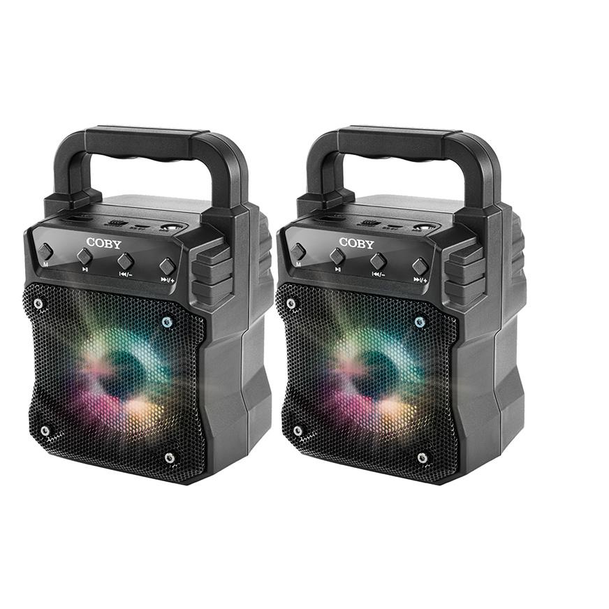 COMBO MINI 2 PARLANTES COBY