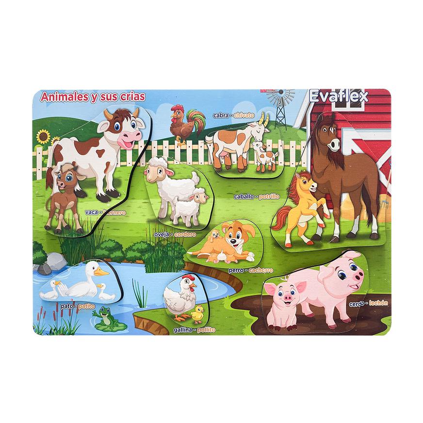 Animales A Juego Y Sus Crías