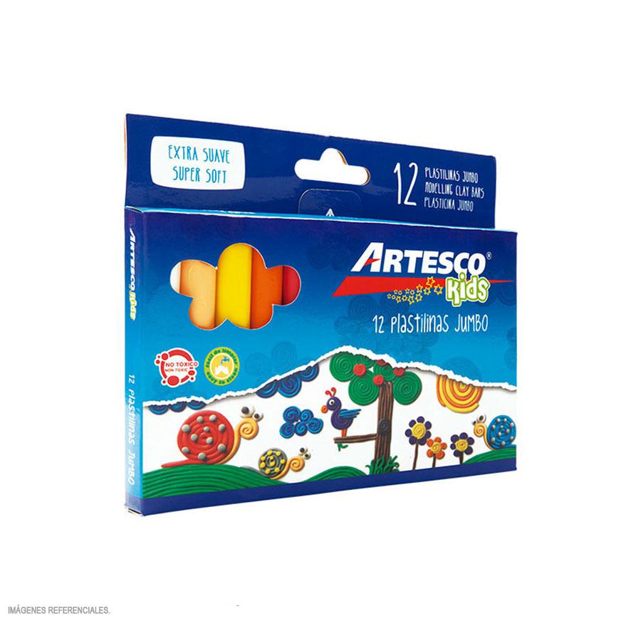 Plastilina X 12 Jumbo Artesco 16316000