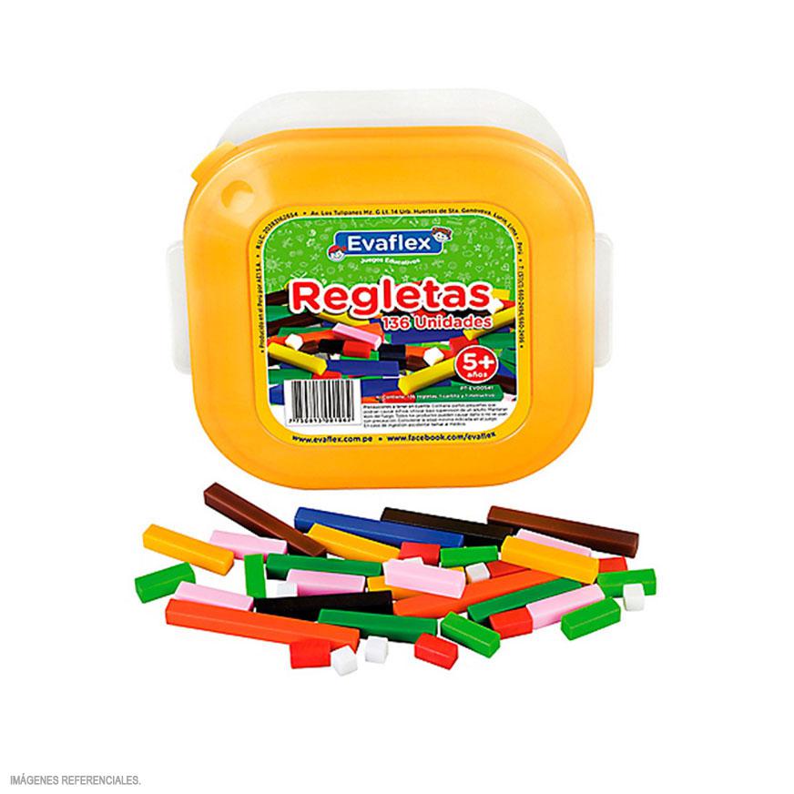 Regletas X 136 Pzas Evaflex Pt-Ev00541