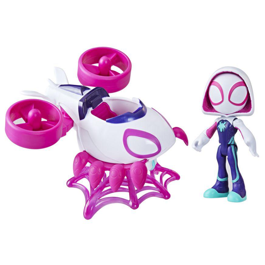 Figura Ghost-Spider Y Aracnocóptero MARVEL Spidey And Friends |tailoy ...