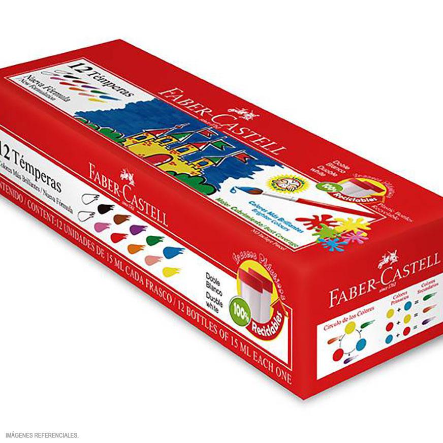 Tempera X 12 Faber 163012